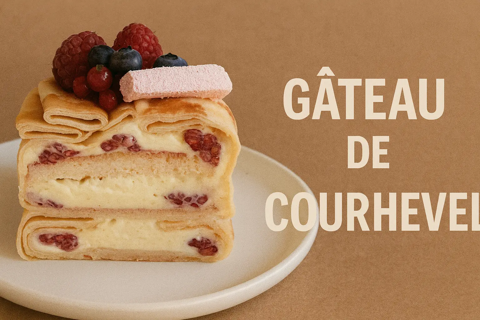 Quelle est la recette authentique du gâteau Courchevel ? 2026